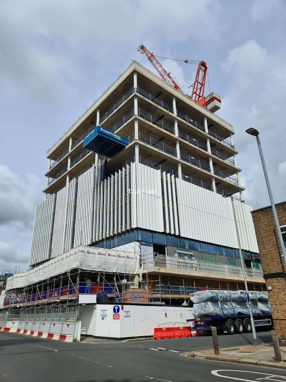 Commercial Glass Curtain Wall System Building Project TP-CW-UT015 - Buy ...