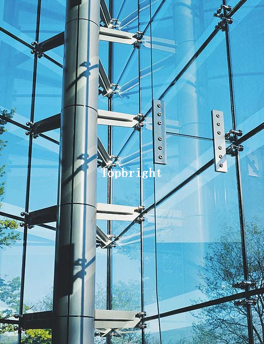 Spider Glazing Glass Curtain Wall Point Fixing Building TP-CW-PF006 ...