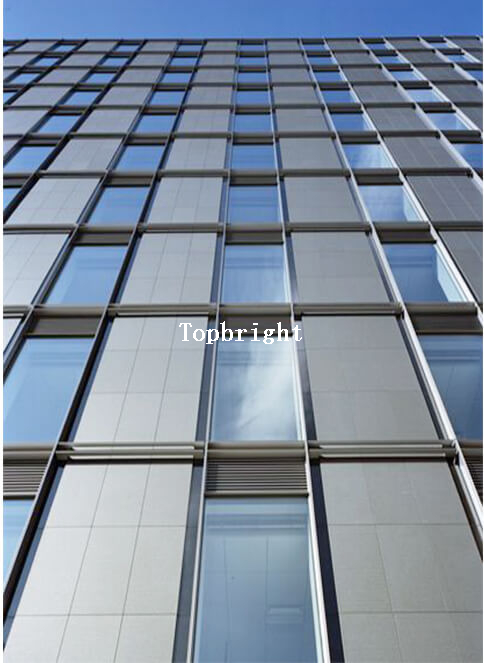 Facade ACP Curtain Wall Aluminum Cladding Panel For Building TP-CW ...